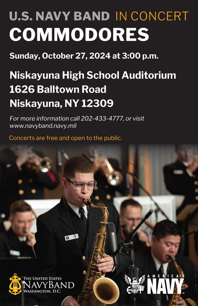 U.S. Navy Band Commodores concert at NHS - Niskayuna Central School ...